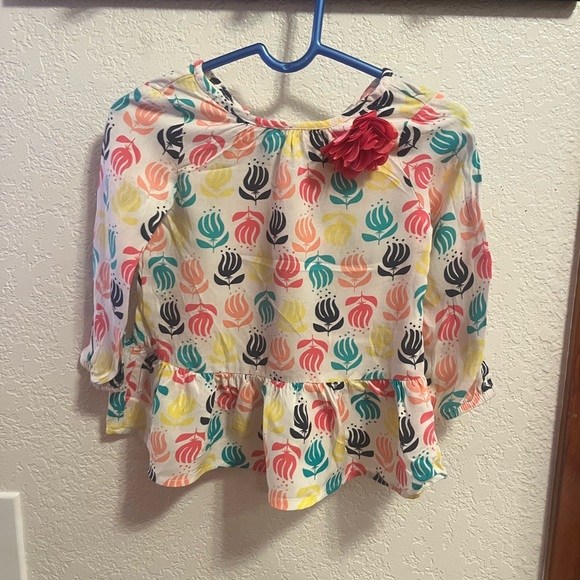 Cherokee | Dresses | Cherokee Girls Rainbow Tulips Dress | Poshmark